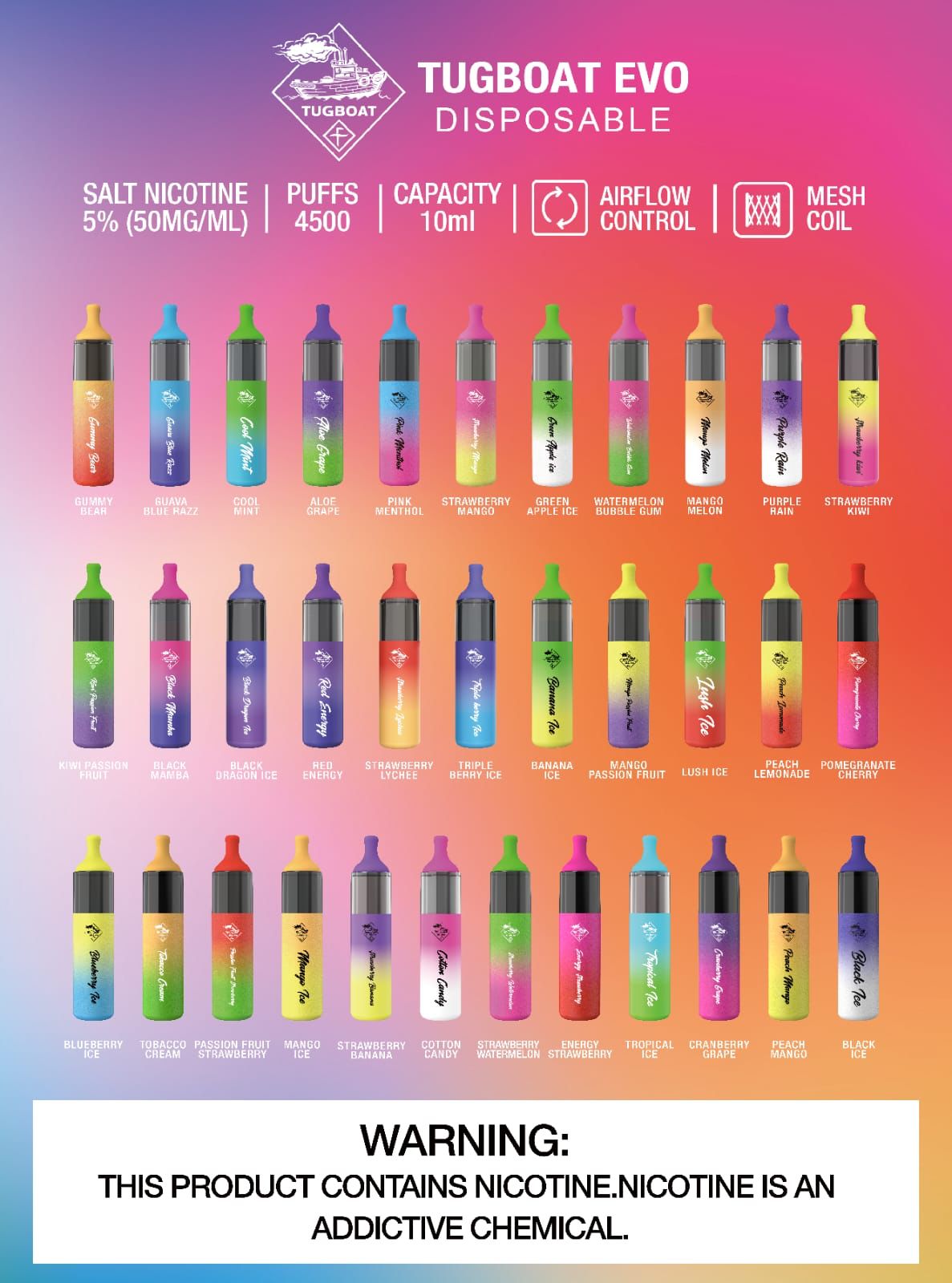 TUGBOAT EVO – Vape Habibi